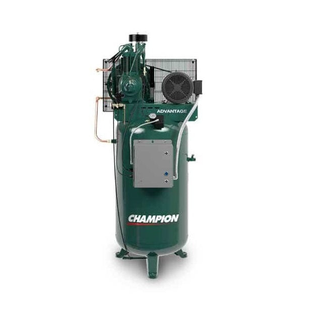 Champion VR5-8 Advantage SERIES 5 Hp Stationary Air Compressor 80 Gal ...