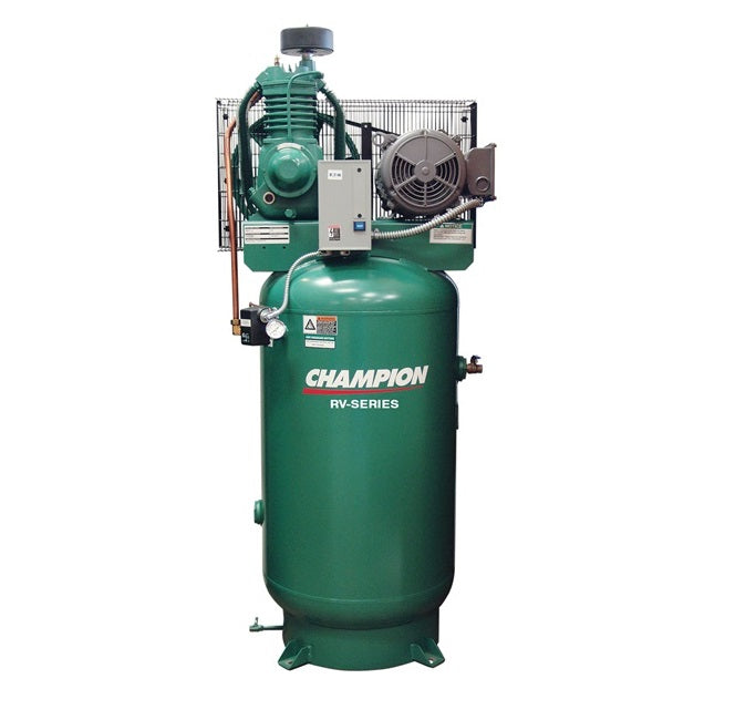 Champion VR5-8 R-SERIES 5 Hp Stationary Air Compressor 80 Gal – Vampa ...