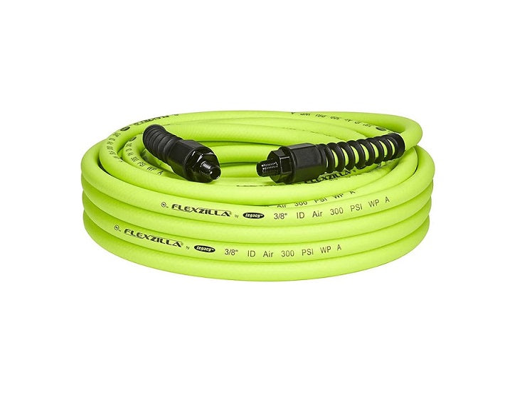 Legacy Flexzilla HFZP3850YW2 Air Hose 3/8 in. x 50 ft. - 1/4 in. Male ...