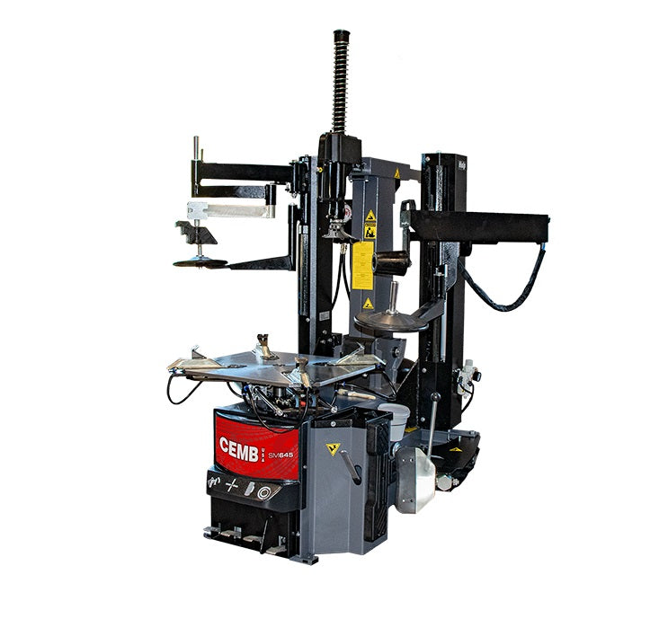 Cemb SM645HP2 Tilt Tower Tire Changer 26 in. Outside Clamping w/ Dual ...