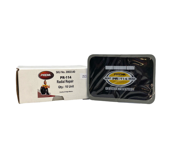 Prema PR-114 Radial Repair Patch 5 1/4 x 3 1/4 in. (1 Ply) 10/box ...