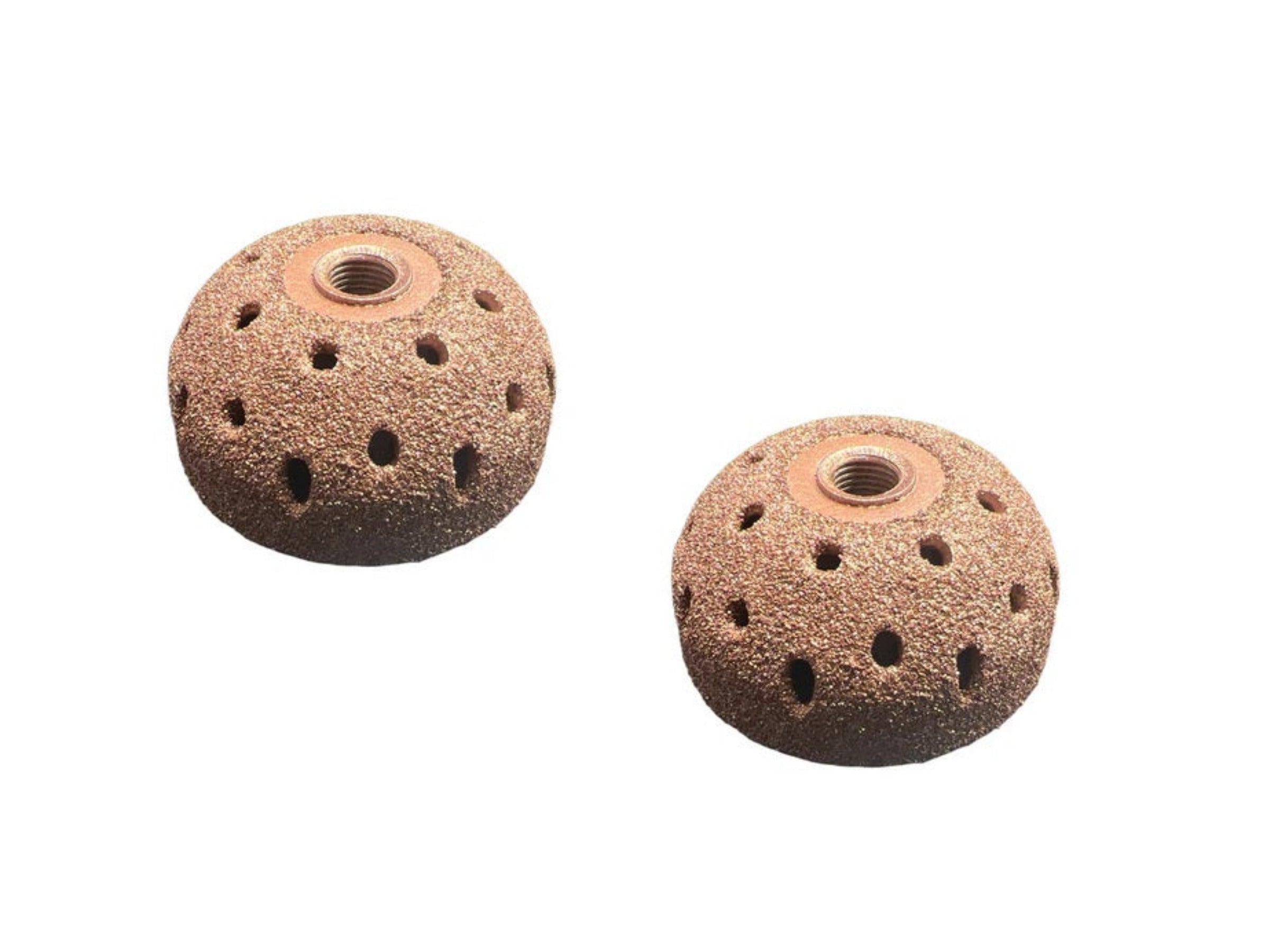 ABR-BS60 2 PACK Dome Buffing Wheel 2 1/4 x 1 in. 60 Grit BUNDLE OF 2 ...