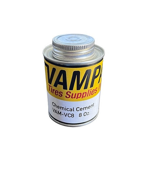 Vampa VC8 Fast Dry Vulcanizing Cement 8 Oz – Vampa Tire Supplies