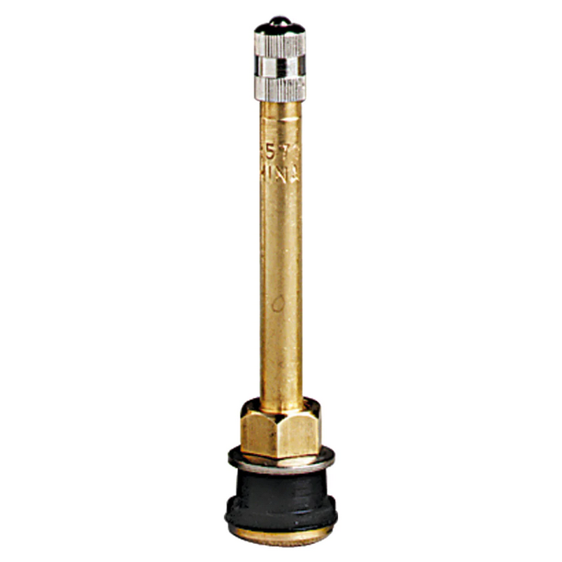 TR 571 Brass Truck Valve 3.38 in. (0.625 in. Valve Hole) – Vampa Tire ...
